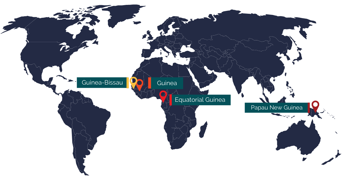 Why are there so many countries in the world with "Guinea" in their ...